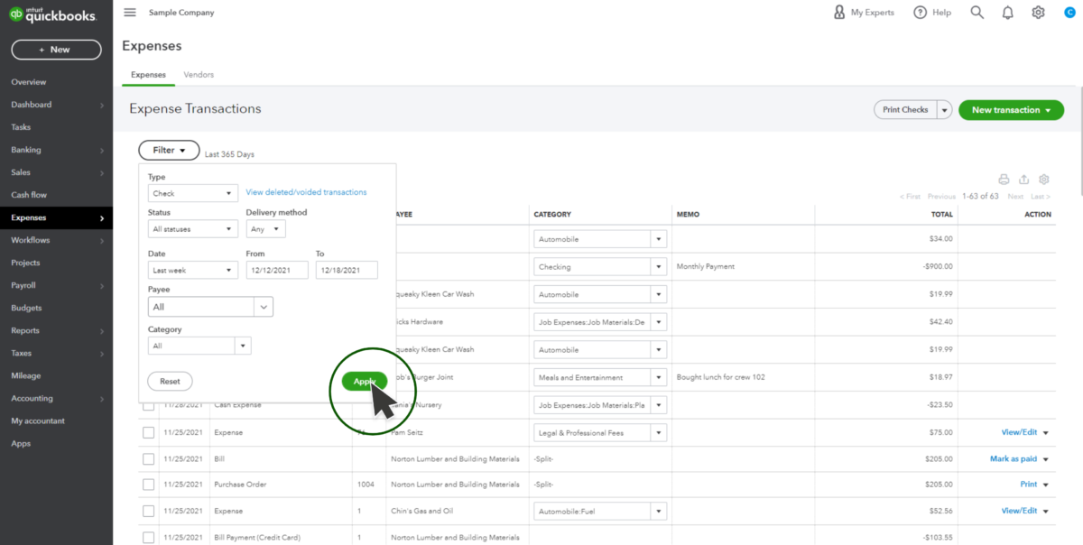How to Void a Check in QuickBooks Online | A Step by Step Tutorial