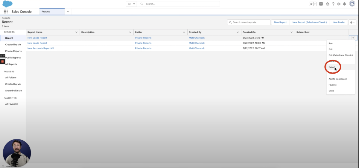 How to Export a Report in Salesforce: Made Easy!