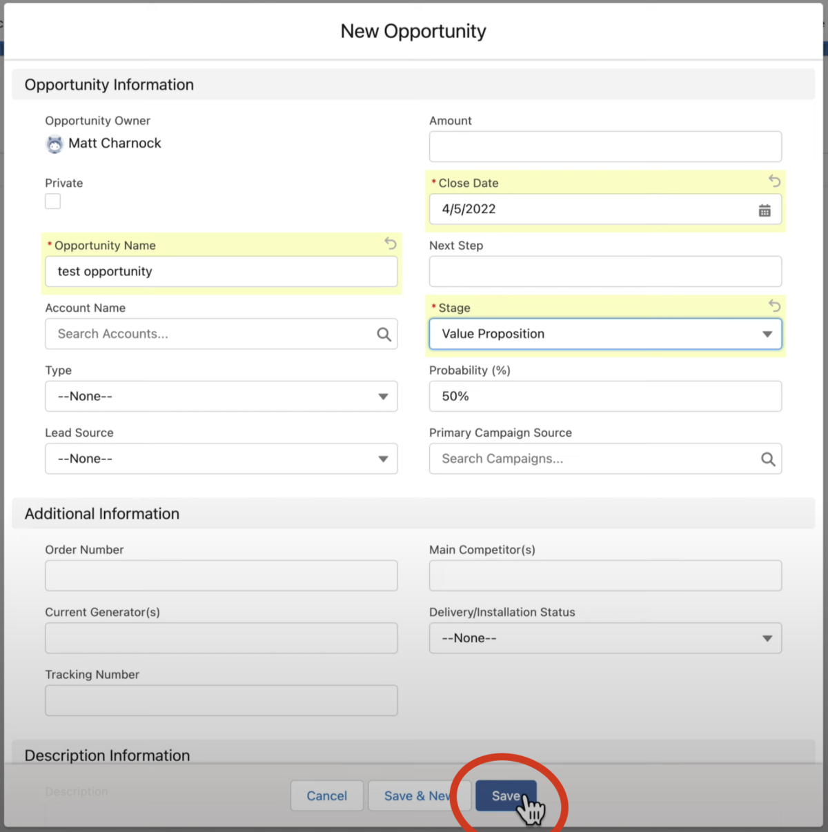 How to Create a New Opportunity in Salesforce: Made Simple!