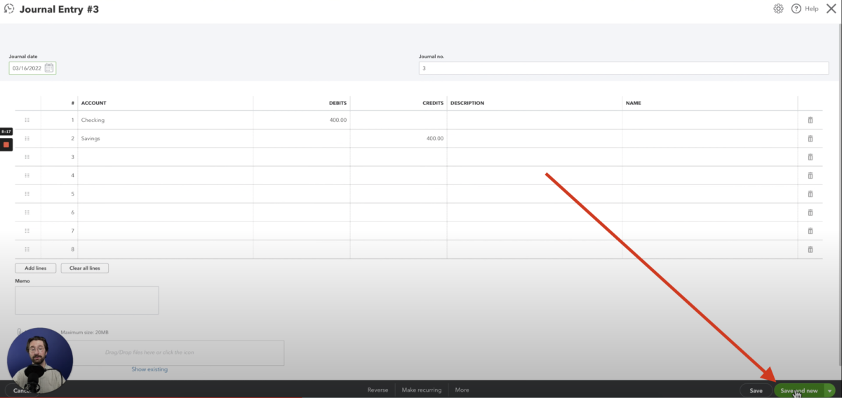 How to Create a Journal Entry in Quickbooks Online Quick!