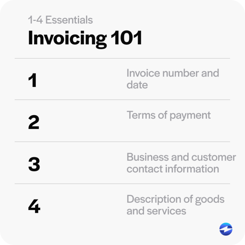 8 Essentials to Include on an Invoice for Small Businesses