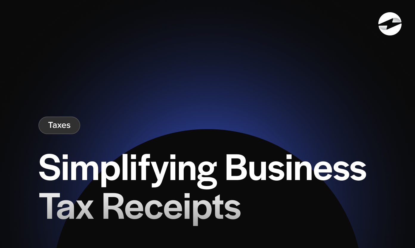 Simplifying Tax Time Managing Your Business Tax Receipts