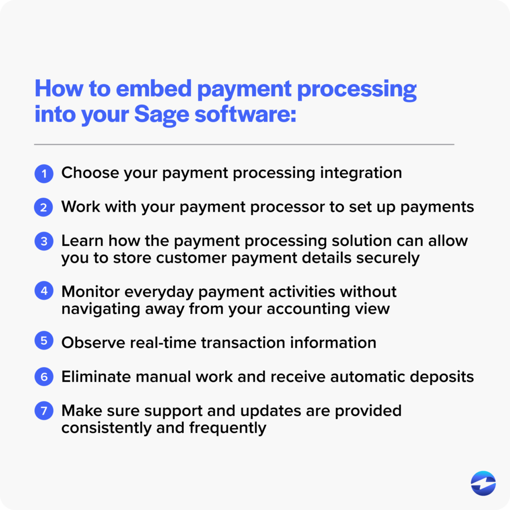 The Benefits of Embedded Payments and Processing Payments in Sage